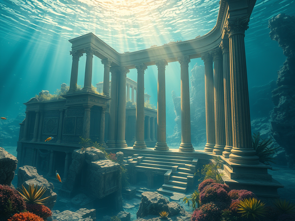 The Lost City of Atlantis: 10 Facts About the Legend and the Search for ...