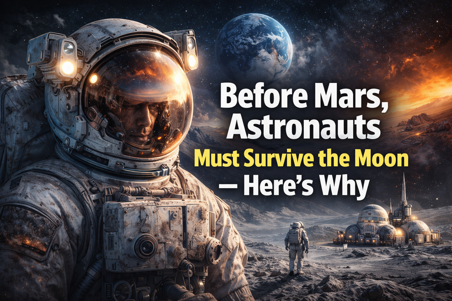 Before Mars, Astronauts Must Survive the Moon — Here’s Why - Zentara ...